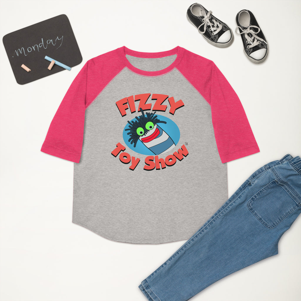 Youth 3/4 Sleeve – The Fizzy Toy Show